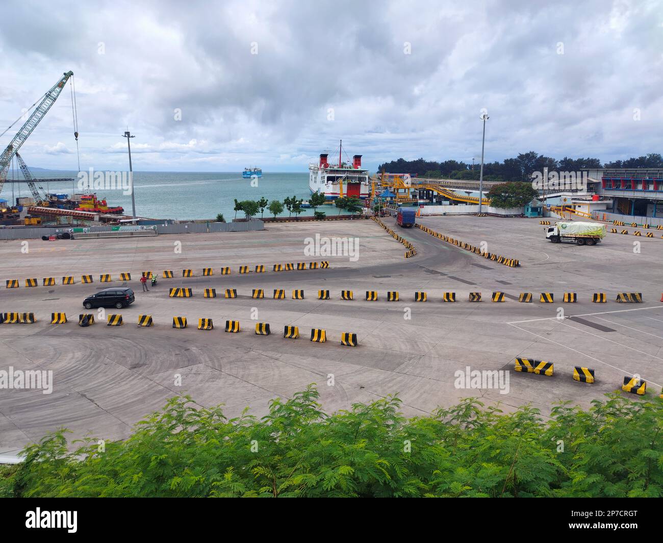 The port of the merak ship is used for inter-island crossings. Good for ...