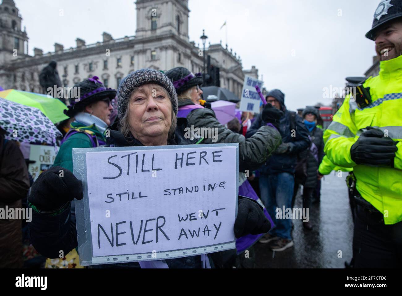 Waspi campaign parliament hi-res stock photography and images - Alamy