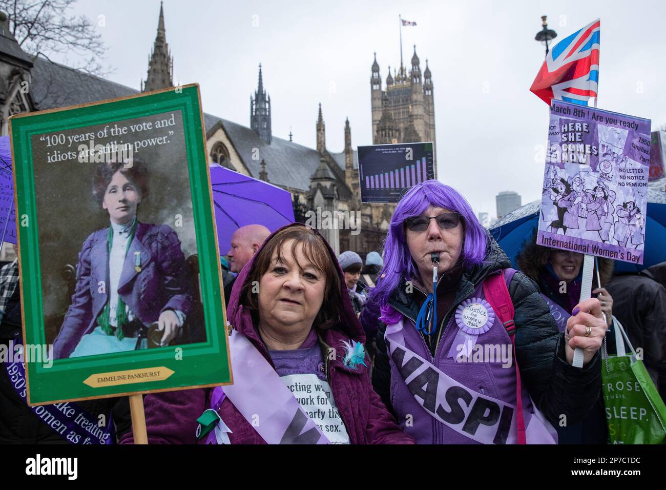 Waspi emmeline pankhurst hi-res stock photography and images - Alamy