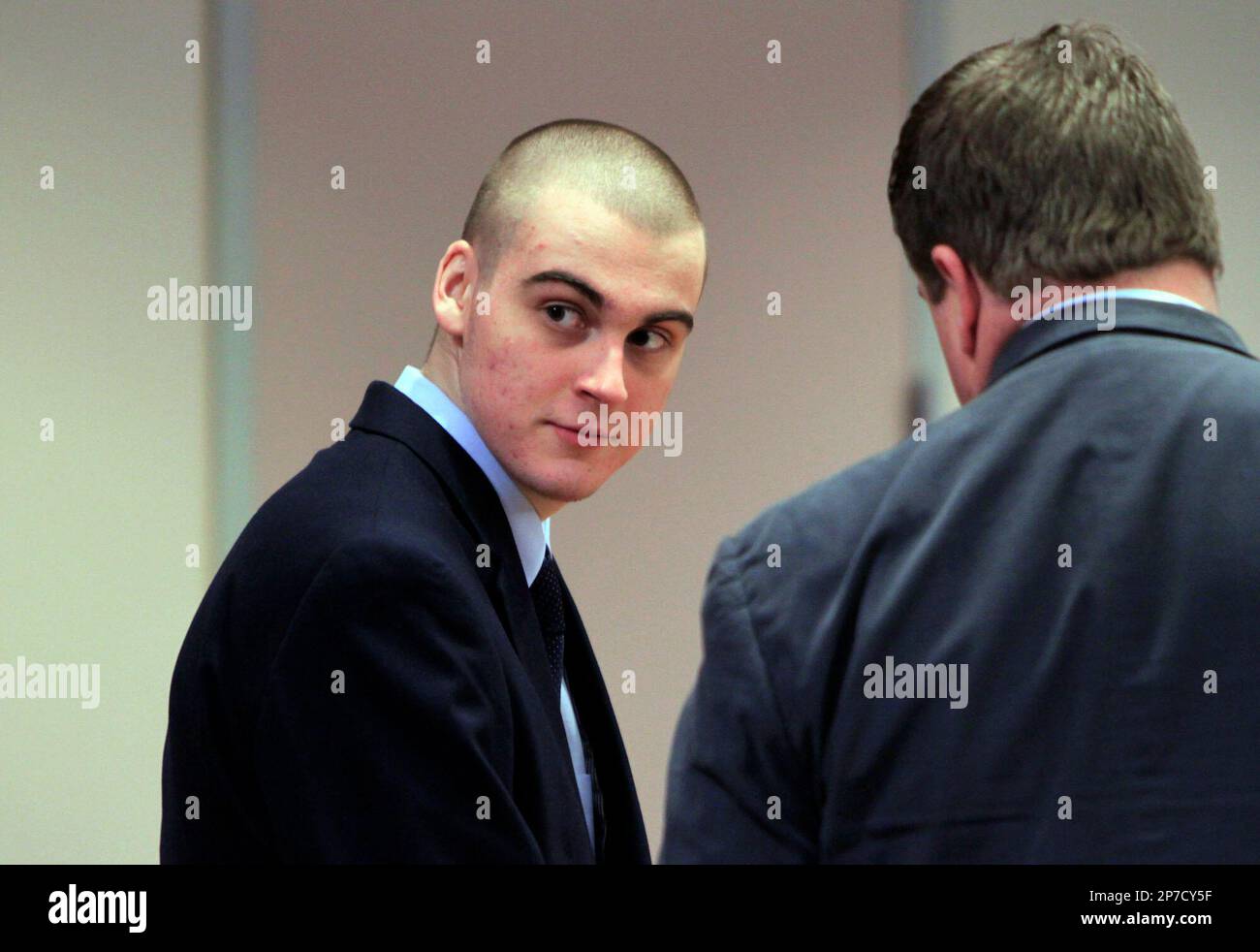 Steven Spader arrives in Hillsborough County Superior Court in Nashua ...