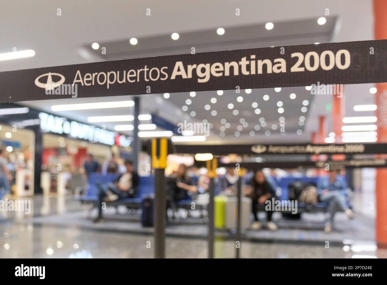 Buenos Aires, Argentina, November 18, 2022: Waiting room in the ...