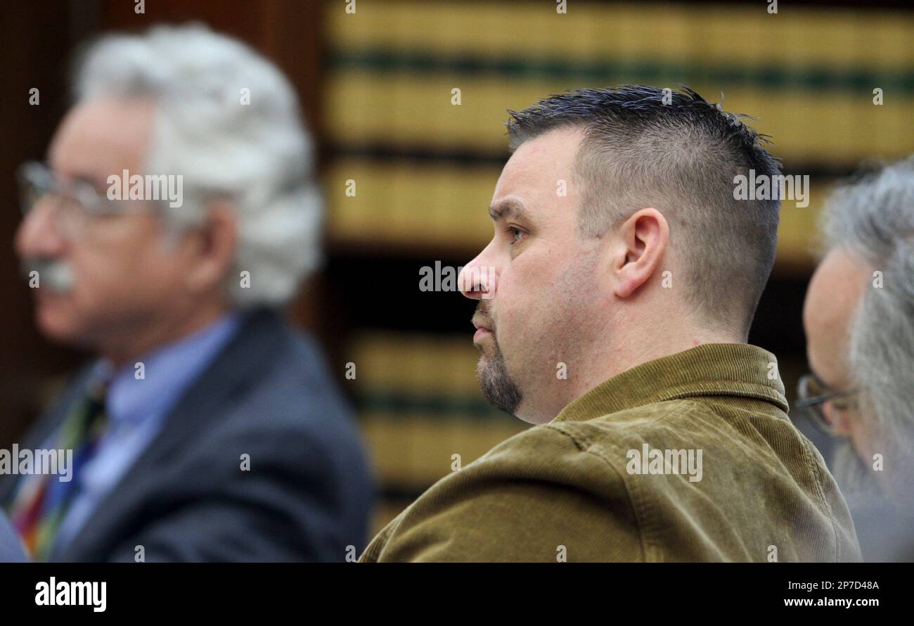 Joshua Turnidge listens to testimony during his trial, Wednesday, Oct ...