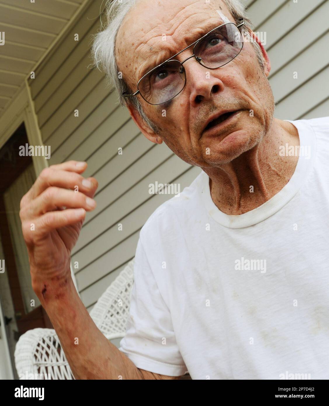 Shirley Haney and his wife Charlotte were beaten and forced to open a ...