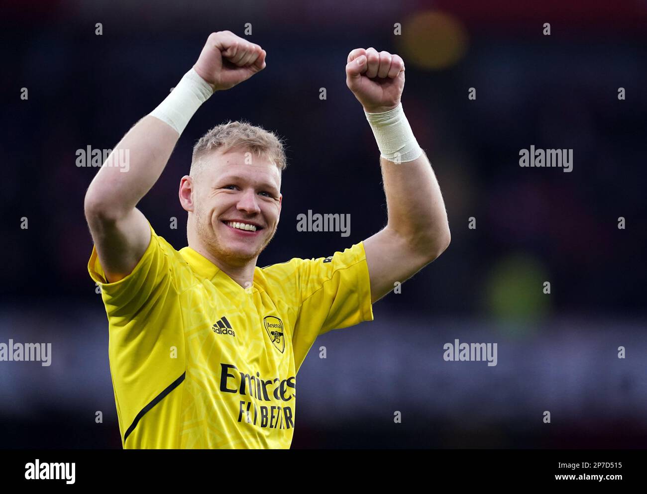 File photo dated 04-03-2023 of Aaron Ramsdale. David Seaman has urged ...