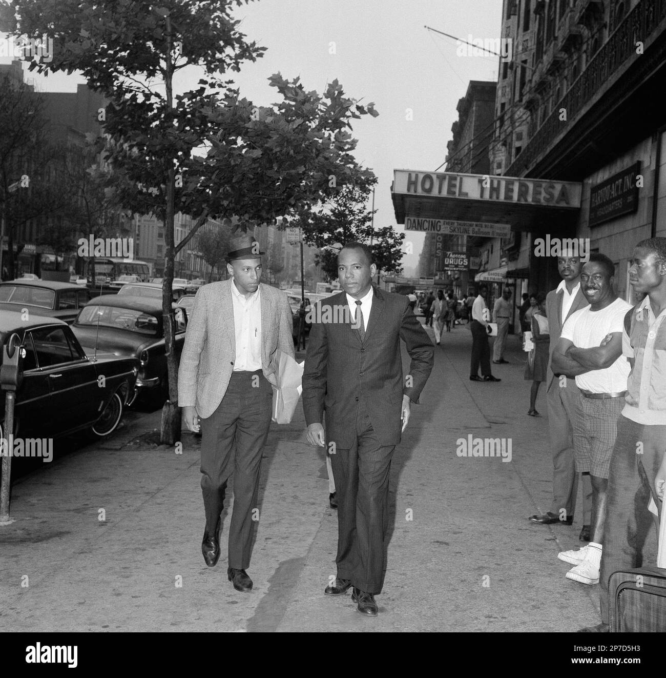 FILE- This Aug. 9, 1966 file photo shows James H. Meredith, second from ...