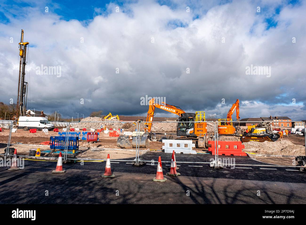 Development of bus station and multi storey car park as part of Royal ...