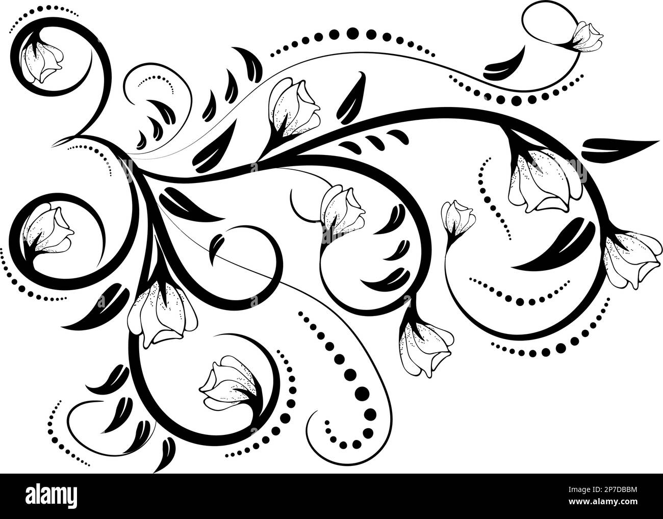 Floral background, Floral composition, floral background with tender ...
