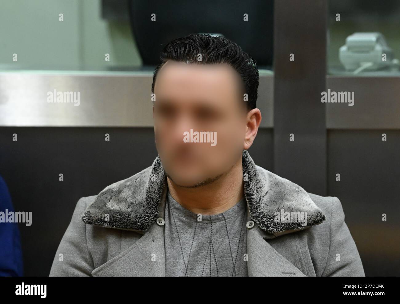 Renaud Dessart is pictured during the constitution for the assizes ...