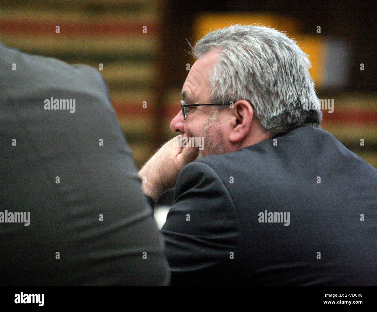 Bruce Turnidge, listens Friday, Oct. 1, 2010, at the Marion County ...