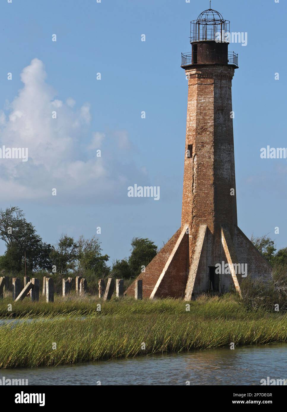 **ADVANCE FOR THE WEEKEND OF OCT. 2-3** The Sabine Lighthouse sits at ...
