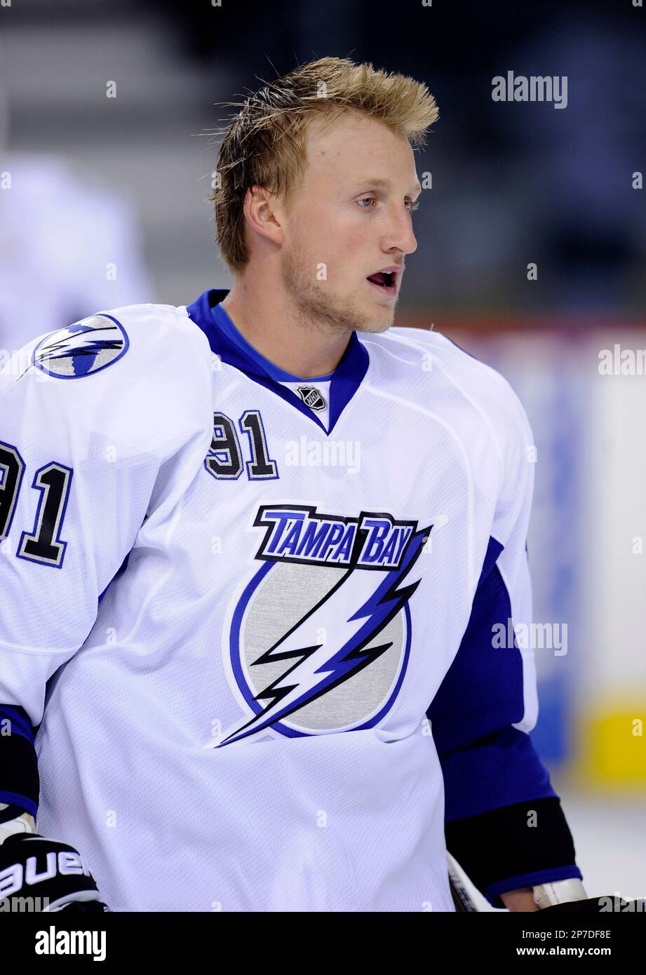 Nhl Player Profile Photo On Tampa Bay Lightnings Steven Stamkos During