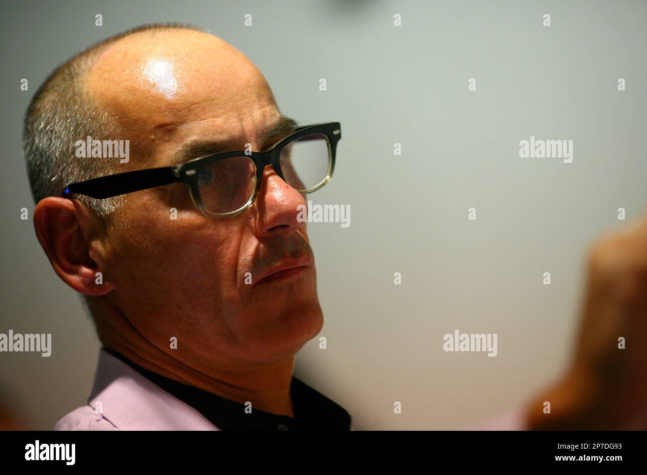 New York artist and illustrator Filip Pagowski attends the Li-Ning X ...