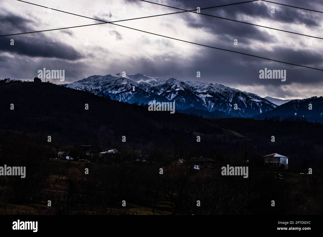 nature photos mountain views captured in georgia Stock Photo - Alamy