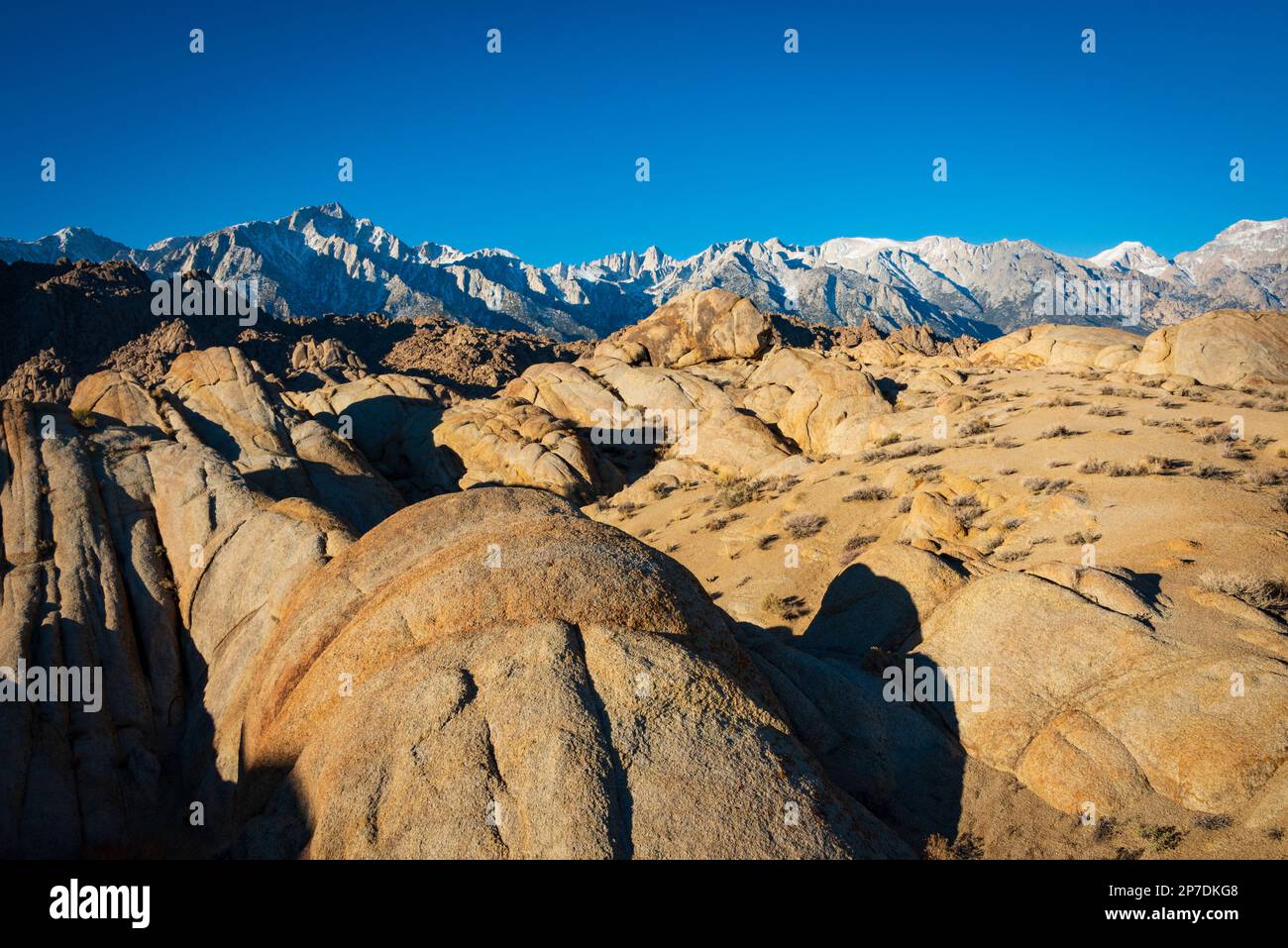 Jagged Landscape of the Alabama Hills in California Stock Photo - Alamy