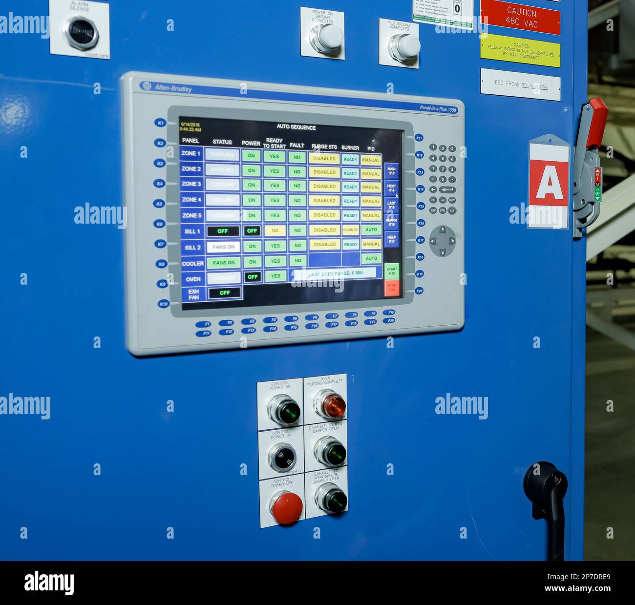 Factory infrastructure of wiring and plumbing Stock Photo - Alamy