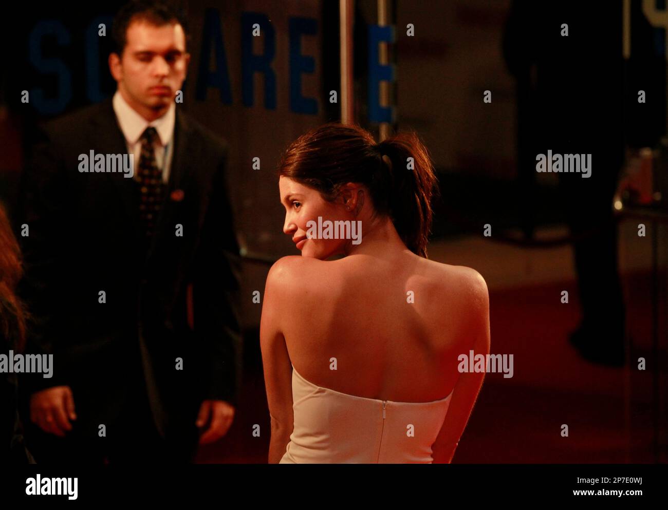 British actress Gemma Arterton arrives for the UK premiere of the movie ...