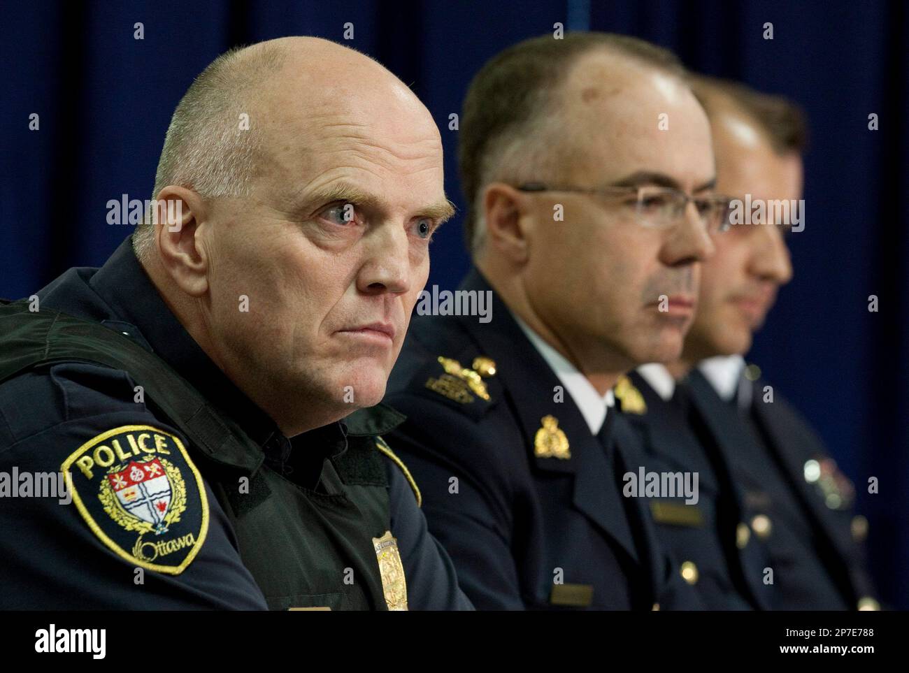 Royal Canadian Mounted Police Chief Superintendent Serge Therriault ...