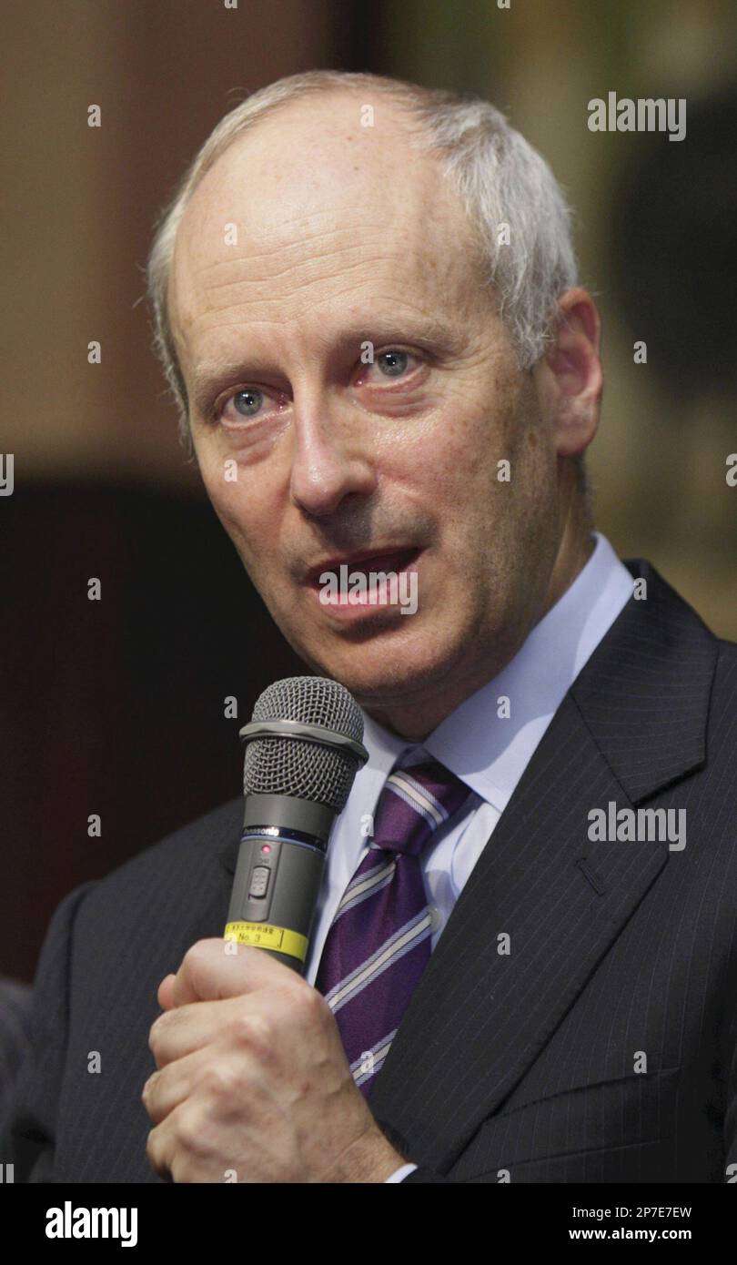 A political philosopher, Michael Sandel of a Harvard University ...