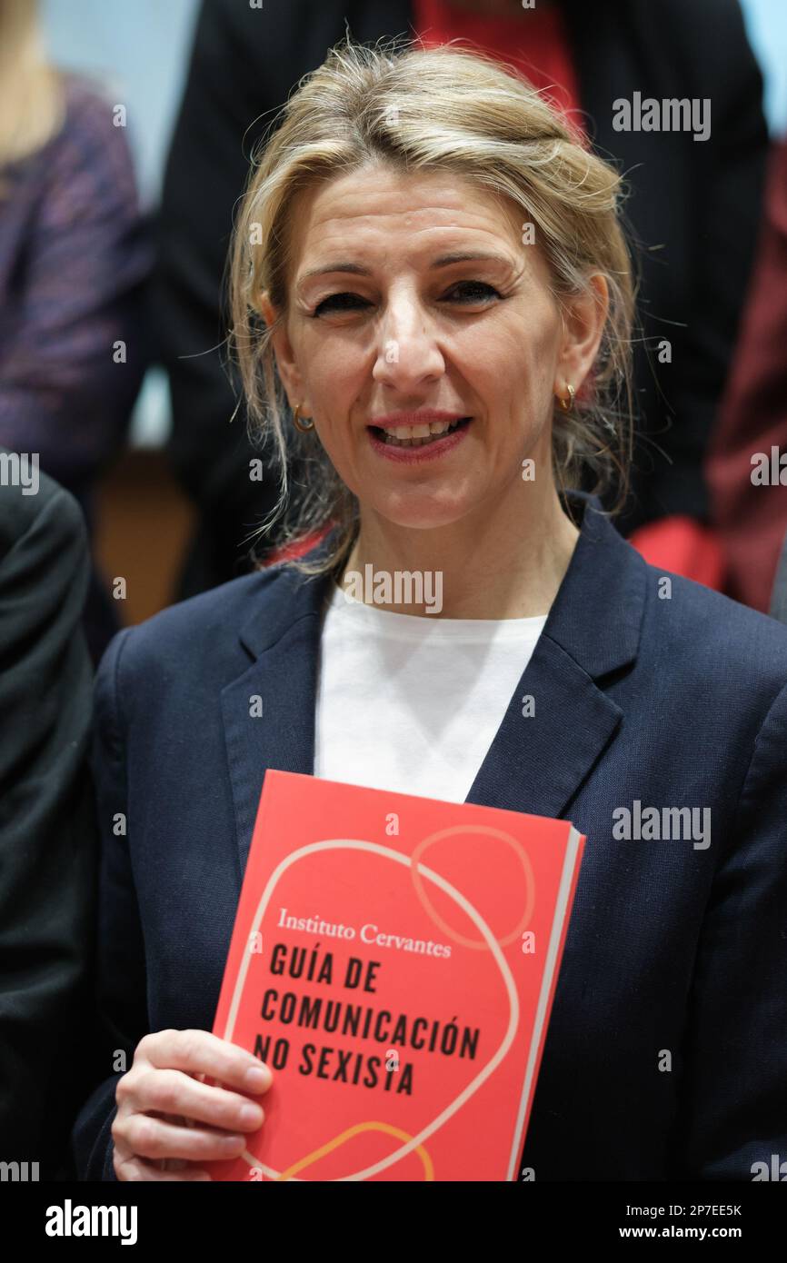 Second Vice President and Minister of Labor and Social Economy, Yolanda ...