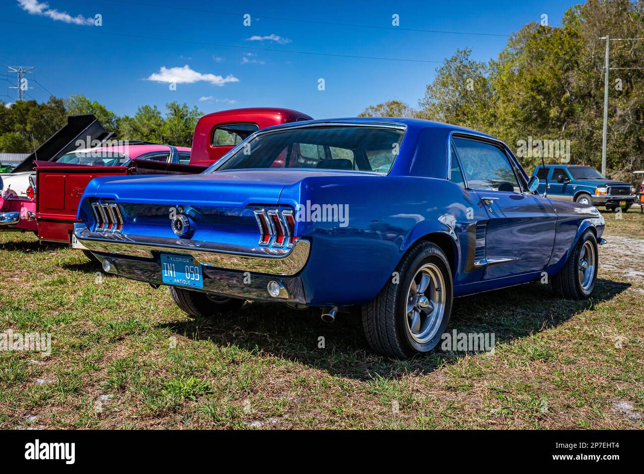 1967 Mustang Coupe Blue