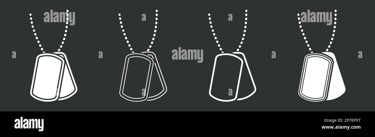 American military identification Stock Vector Images - Alamy