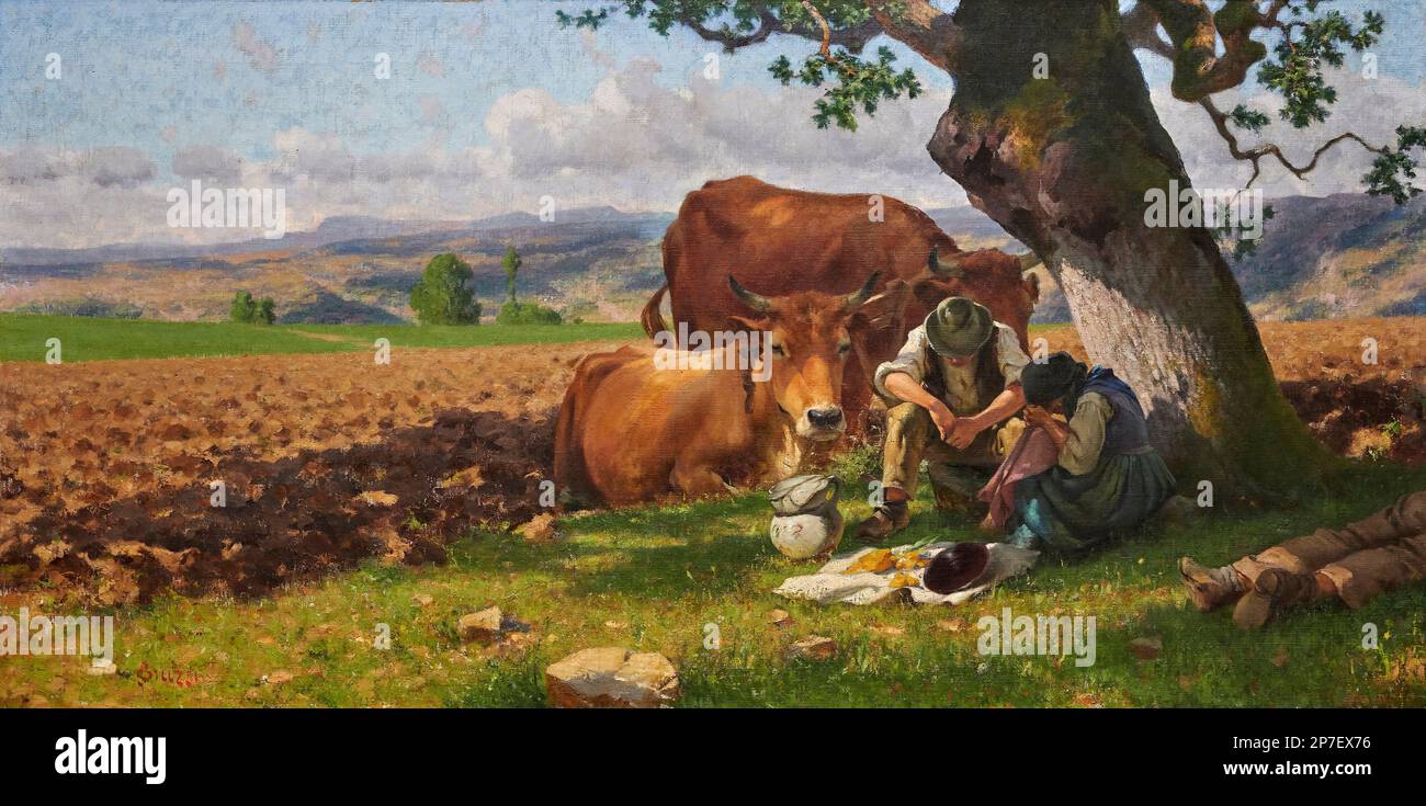 1900 olio su tela hi-res stock photography and images - Alamy