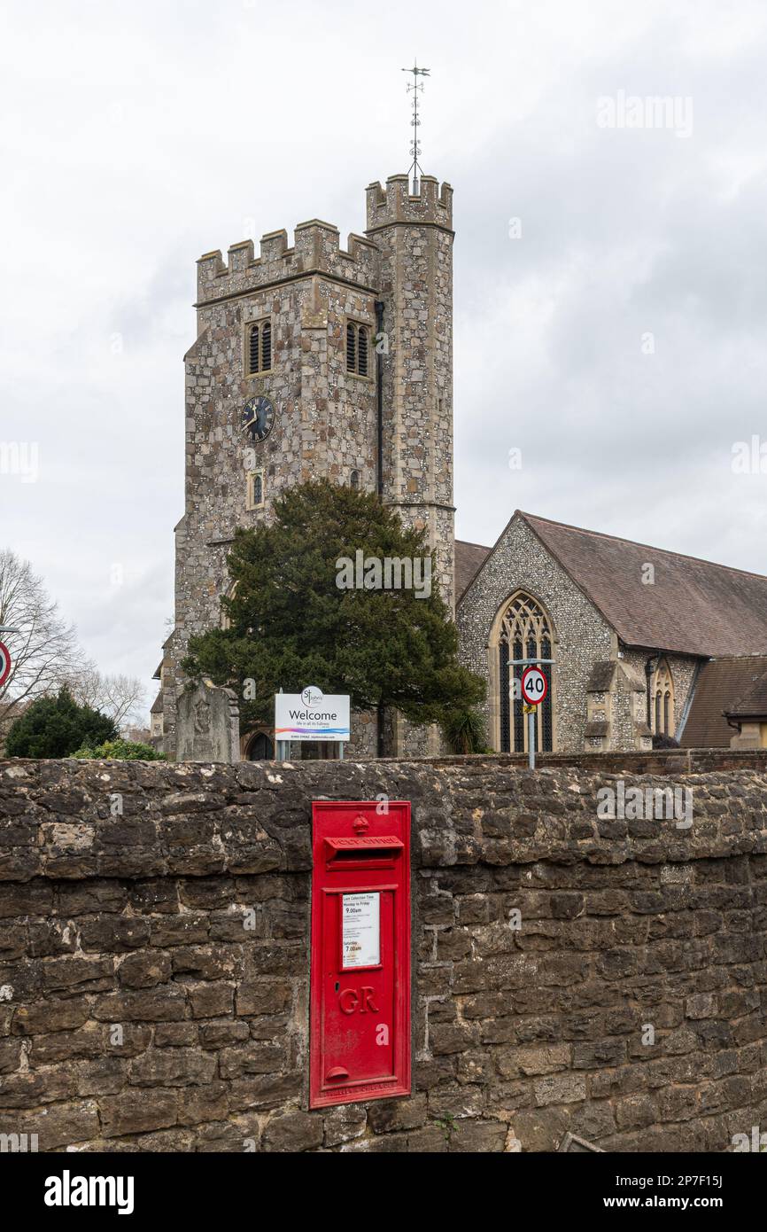 Parish of stoke next guildford hi-res stock photography and images - Alamy