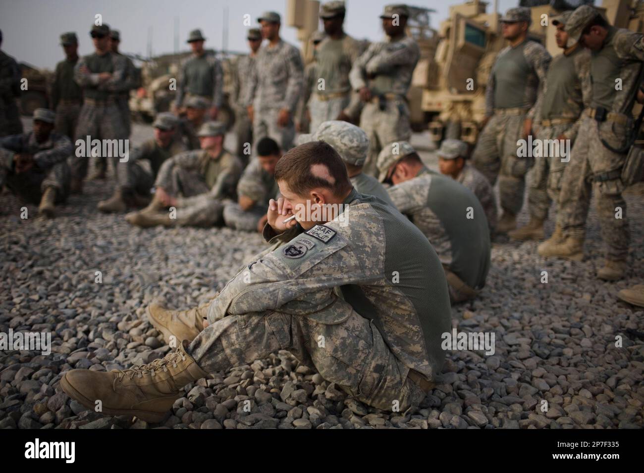 U.S. Army soldiers from the 6th Engineer Battalion 23rd Sapper Company ...