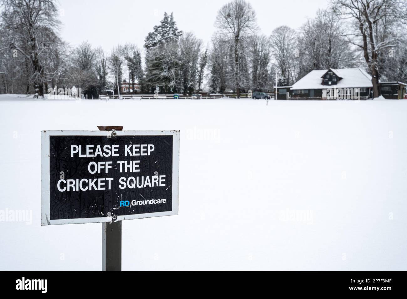 Please keep off the cricket square hi-res stock photography and images ...