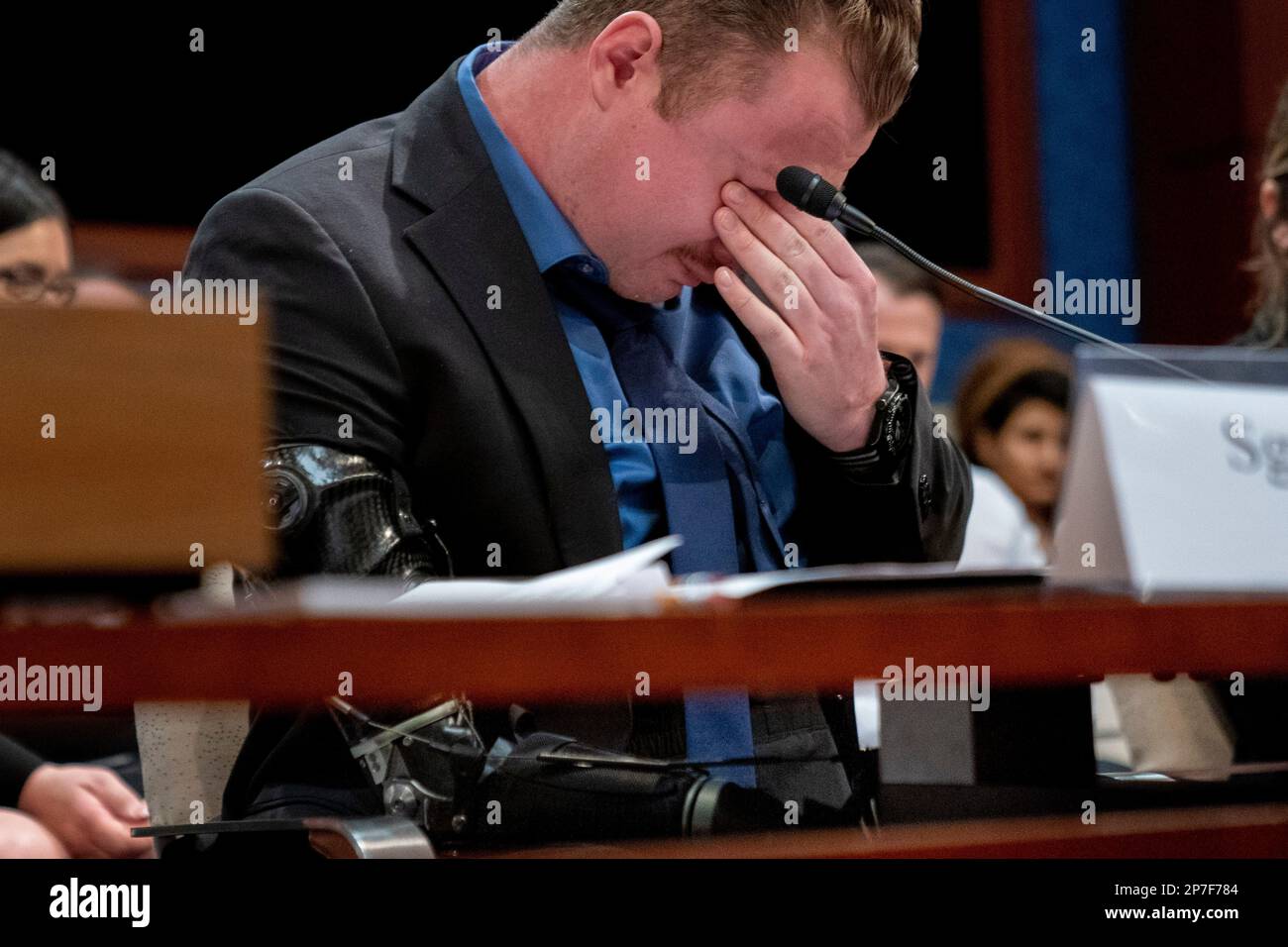 Marine Sgt. Tyler Vargas-Andrews, who was gravely injured, losing an ...