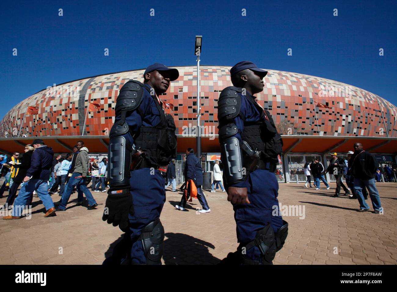 FILE - The June 17, 2010 file photo shows police officers patrol ...