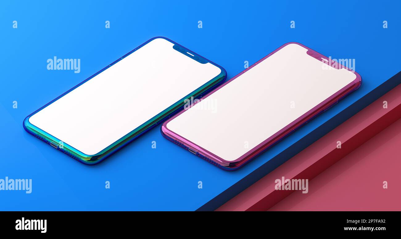 template smartphone background Stock Photo - Alamy