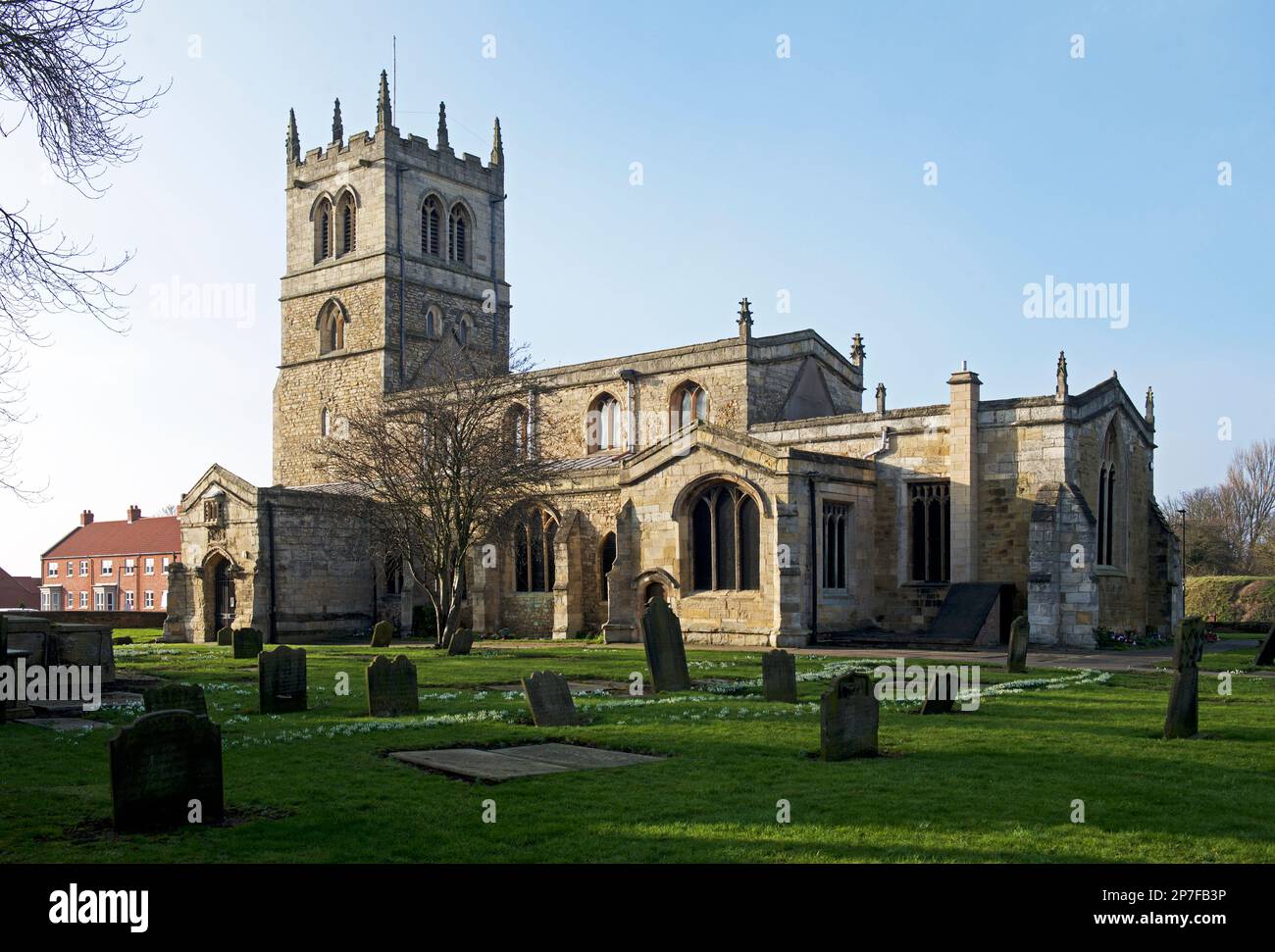 St Nicholas' Church in Thorne, South Yorkshire, England UK Stock Photo ...