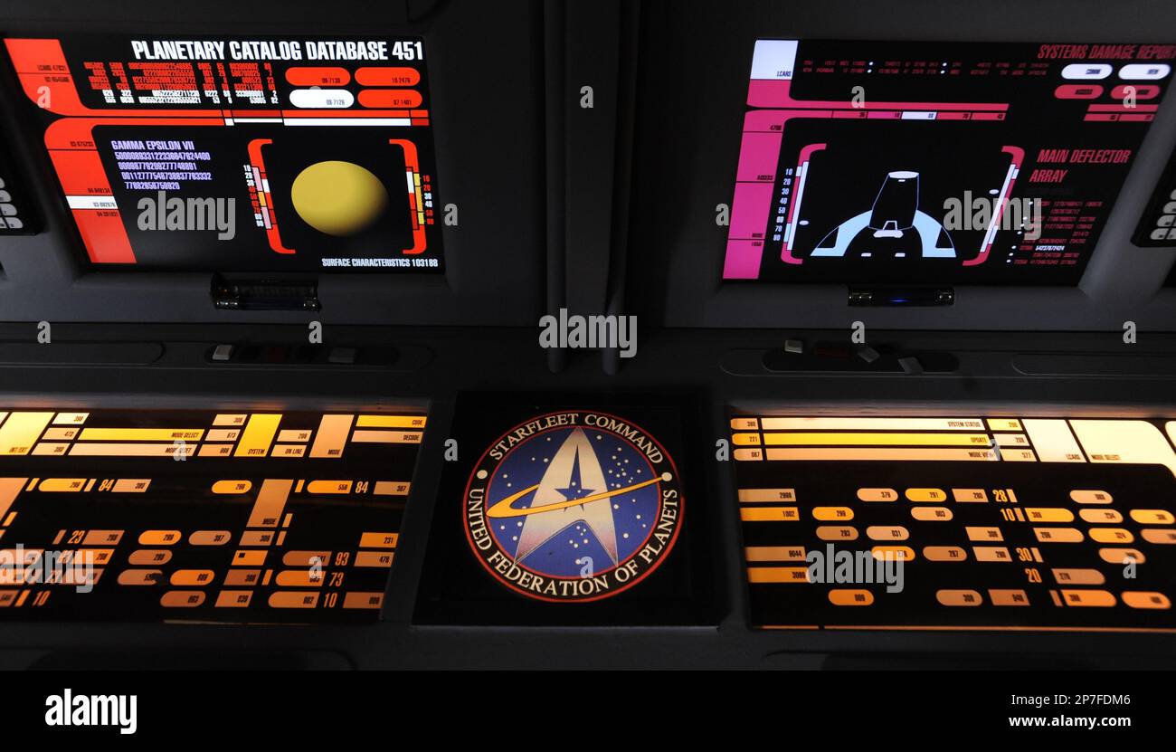 In this photo taken June 11, 2010, one of Steve Doman's Star Trek ...