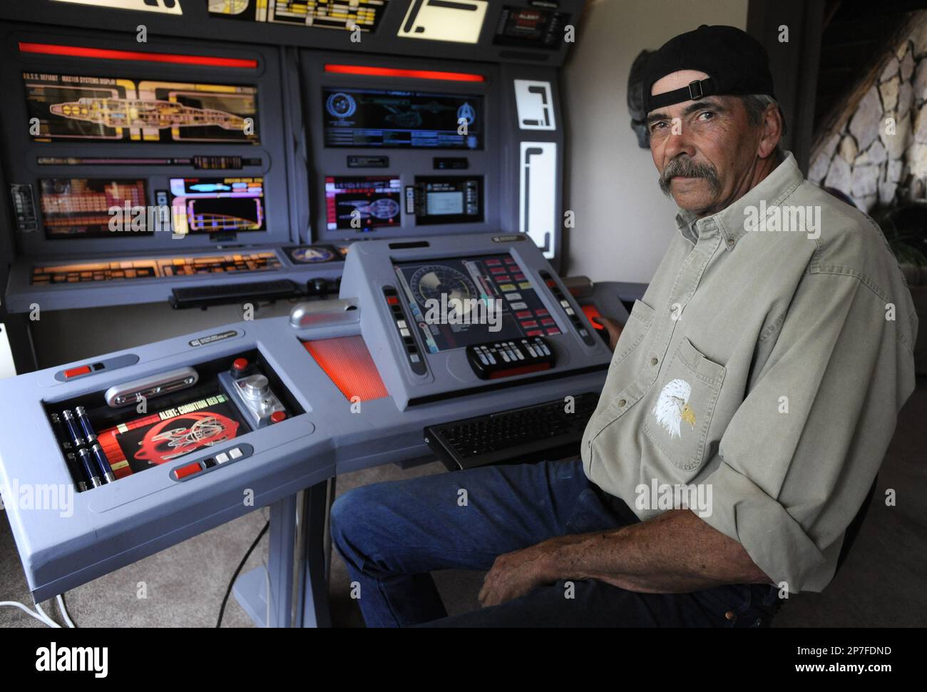 In this photo taken June 11, 2010, Steve Doman poses at one of his Star ...