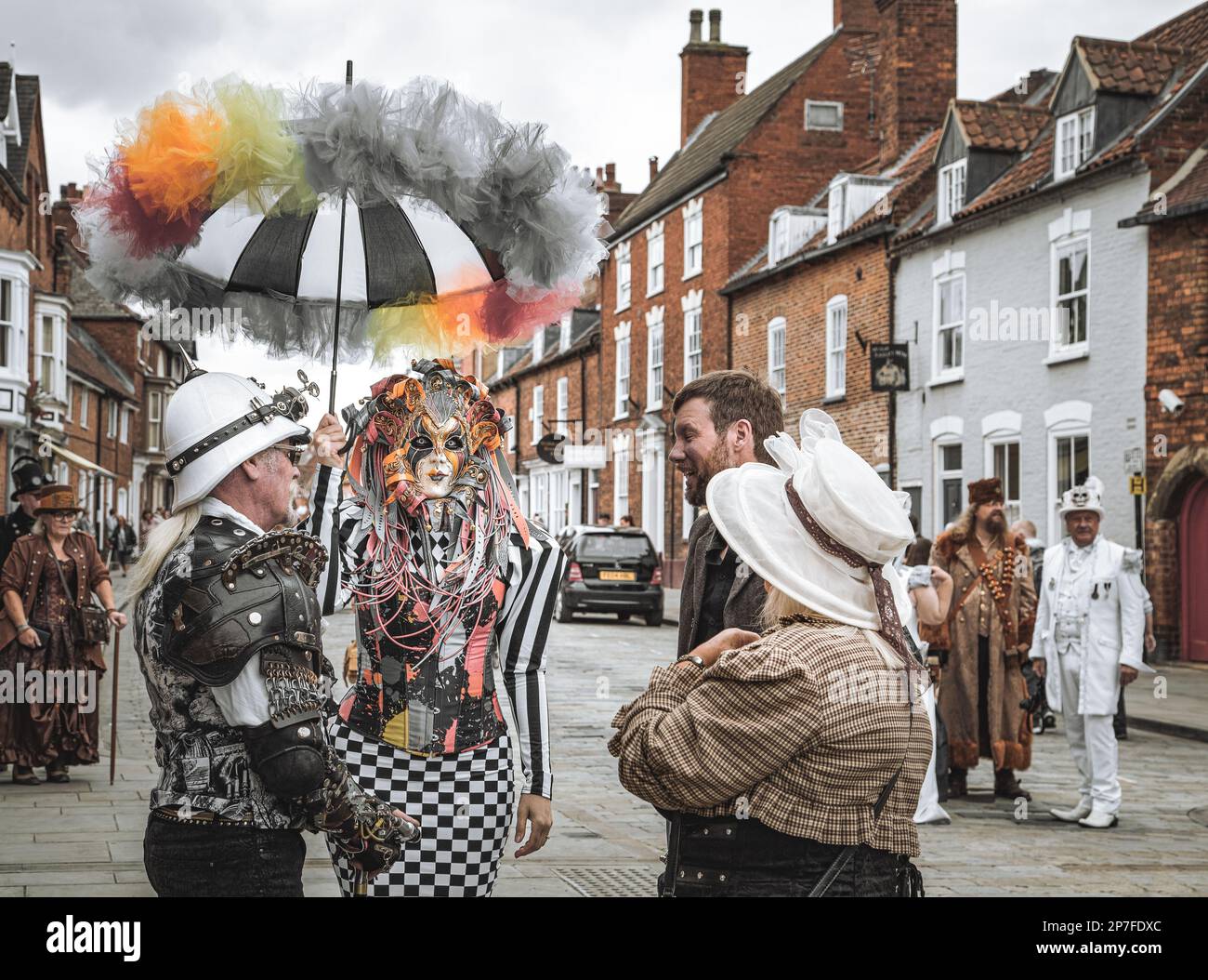 Steampunks talk hi-res stock photography and images - Alamy