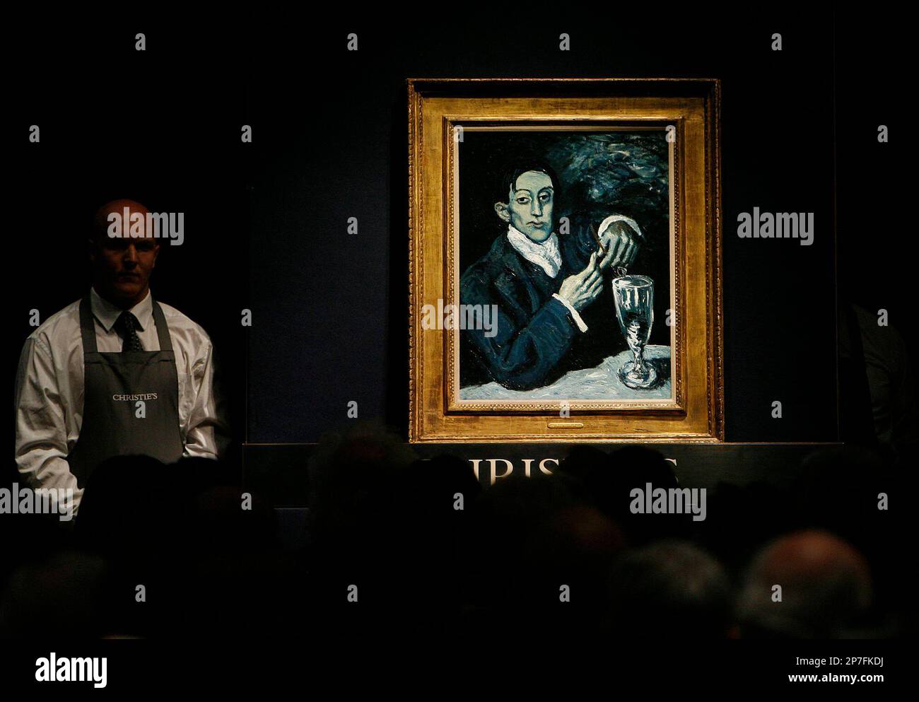 File *** Pablo Picasso's 'Portrait d'Angel Fernandez de Soto', which ...