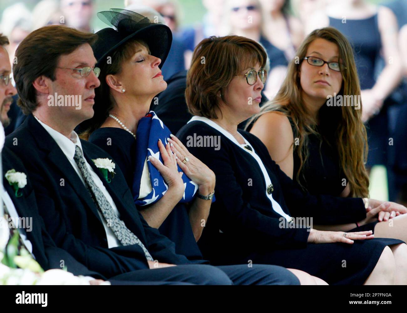 Jimmy Dean's son Gary T. Dean, widow Donna Meade Dean, daughter Connie ...