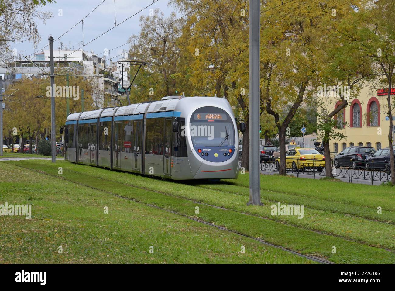 Athens tram hi-res stock photography and images - Alamy