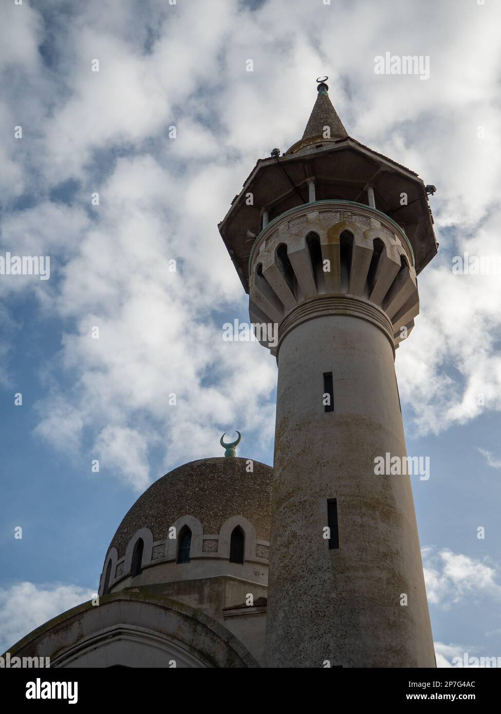 Grand Mosque of Constanta, known as the Carol I Mosque, Constanta ...