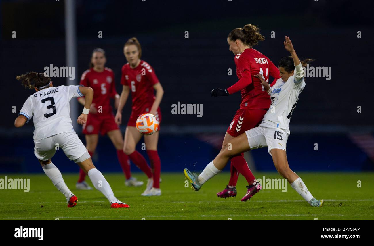 Laval, France, February 21st 2023: Nicoline Sorensen (14 Denmark) in ...