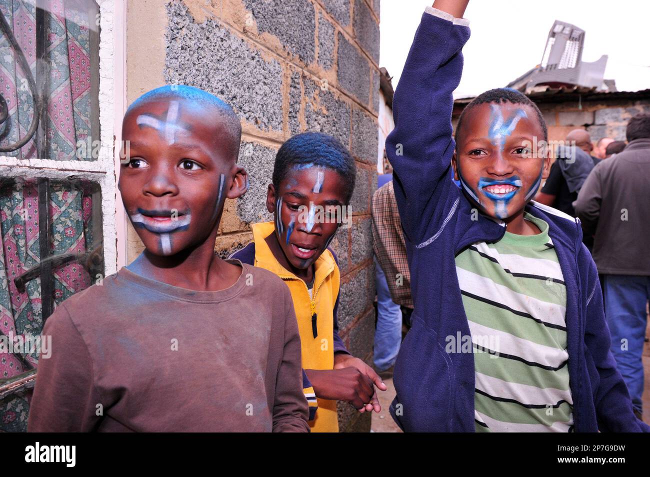 Bulls supporters before the Super14 rugby final match the Bulls vs ...