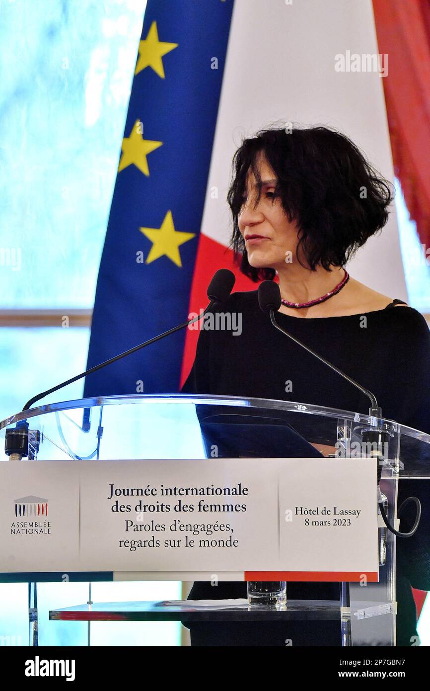 Nuray Simsek attending an international panel of committed women around ...