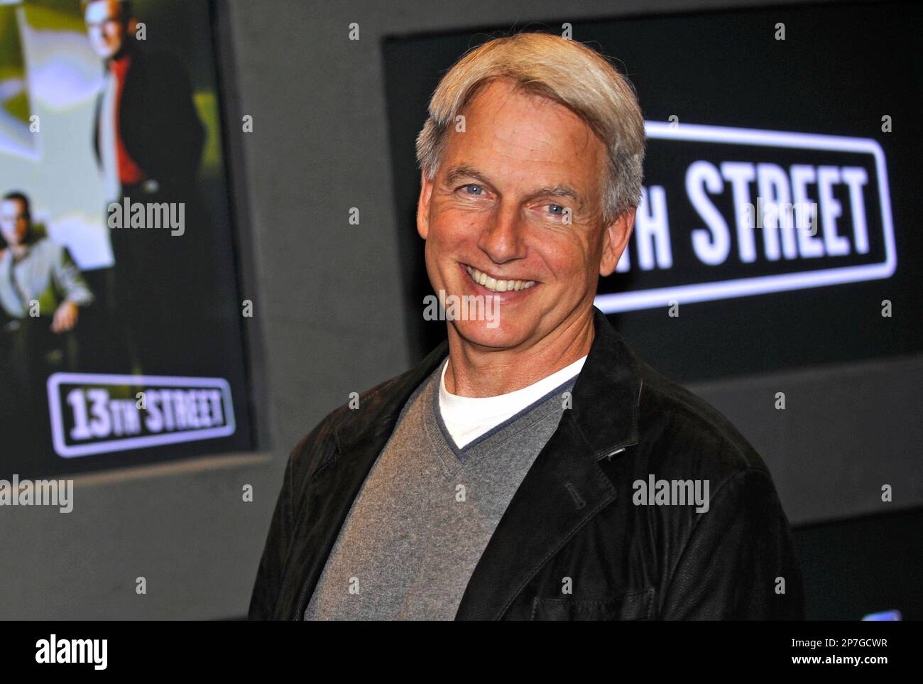 US actor Mark Harmon smiles during a photocall in Munich, southern ...
