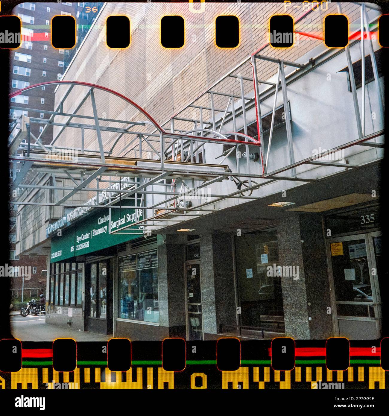 Closed McDonaldÕs in Chelsea in New York, February 2023. (© Richard B ...