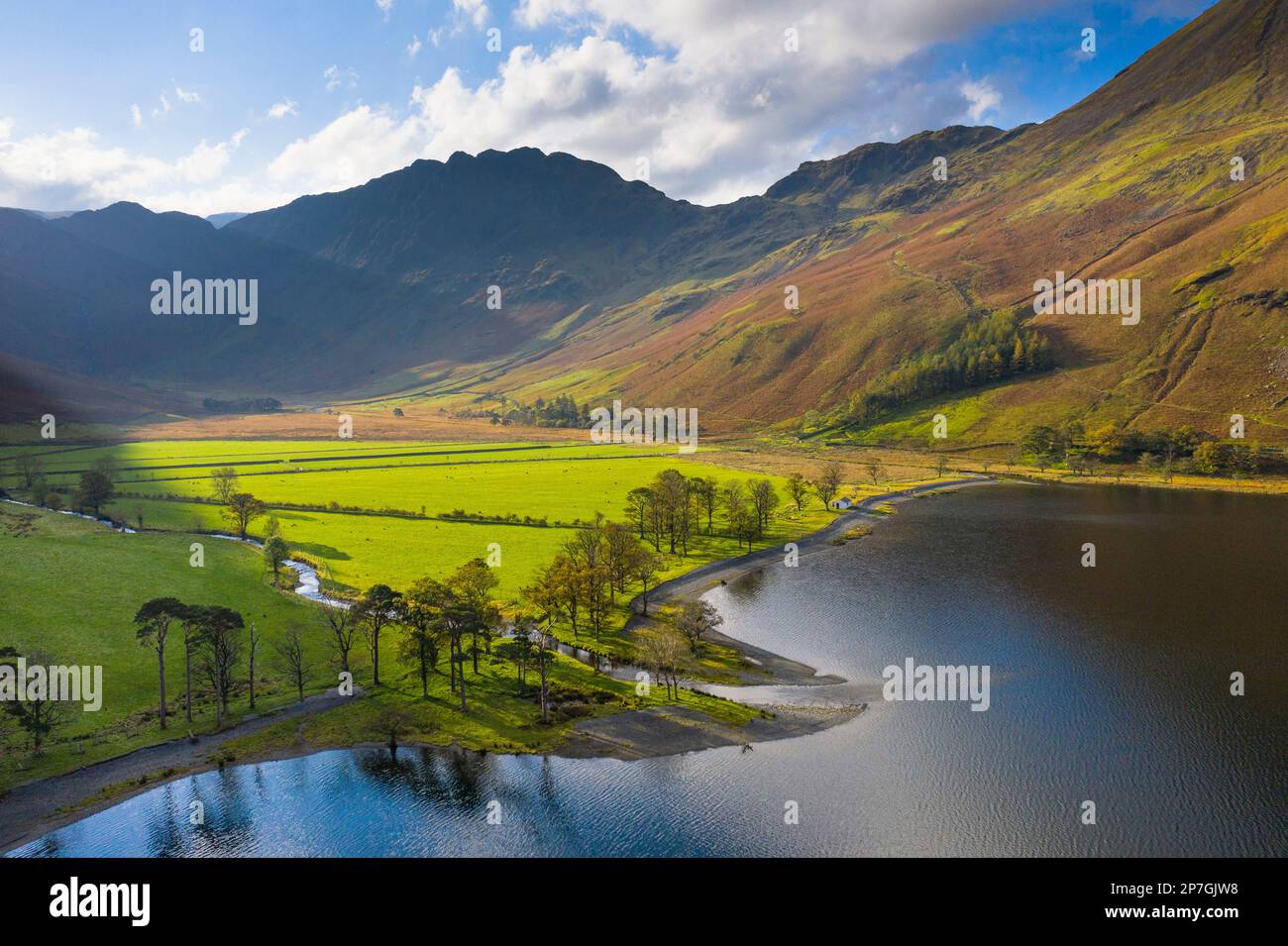 Lake district national park aerial hi-res stock photography and images ...