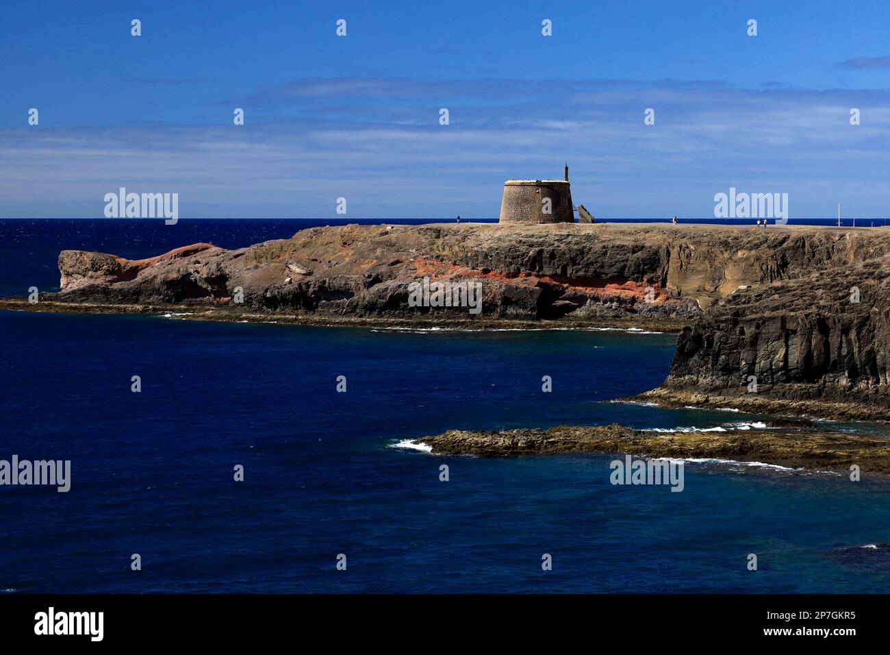 Torre Del Aguila / Castillo De Las Coloradas, Playa Blanca, Lanzarote ...