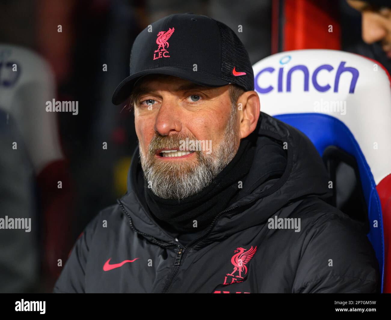 Liverpool manager Jurgen Klopp during the Premier League match at Turf ...