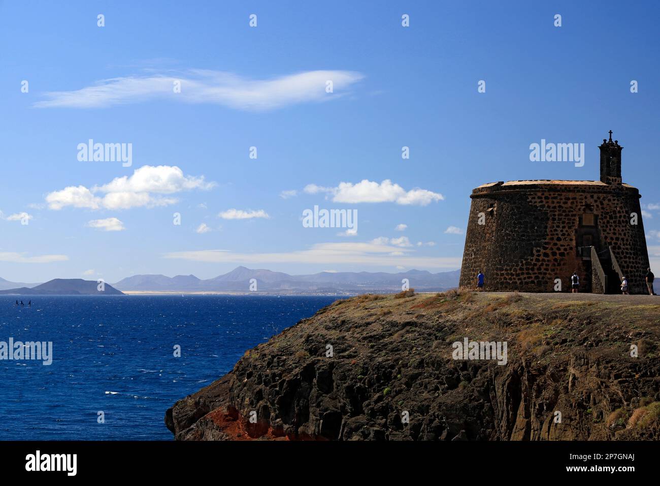Torre Del Aguila / Castillo De Las Coloradas, Playa Blanca, Lanzarote ...