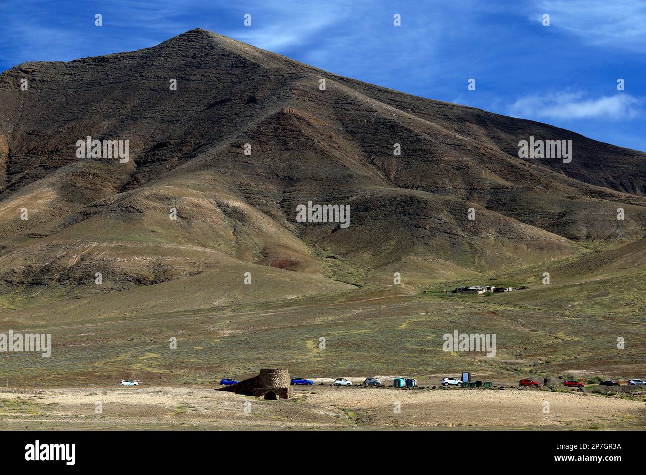 Hacha Grande Mountain and the Monumento Natural de Los Ajaches , Las ...